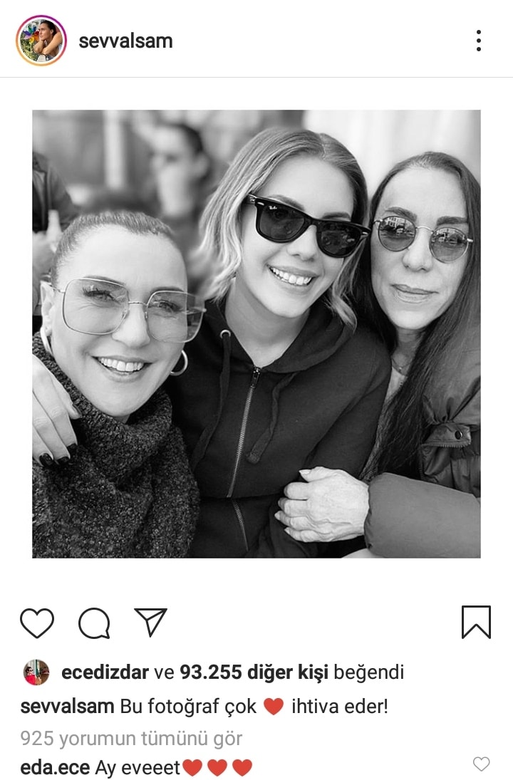 Şevval Sam ve Eda Ece'nin Paylaşımı Sosyal Medyayı Yıktı! - TV Yayın Akışı